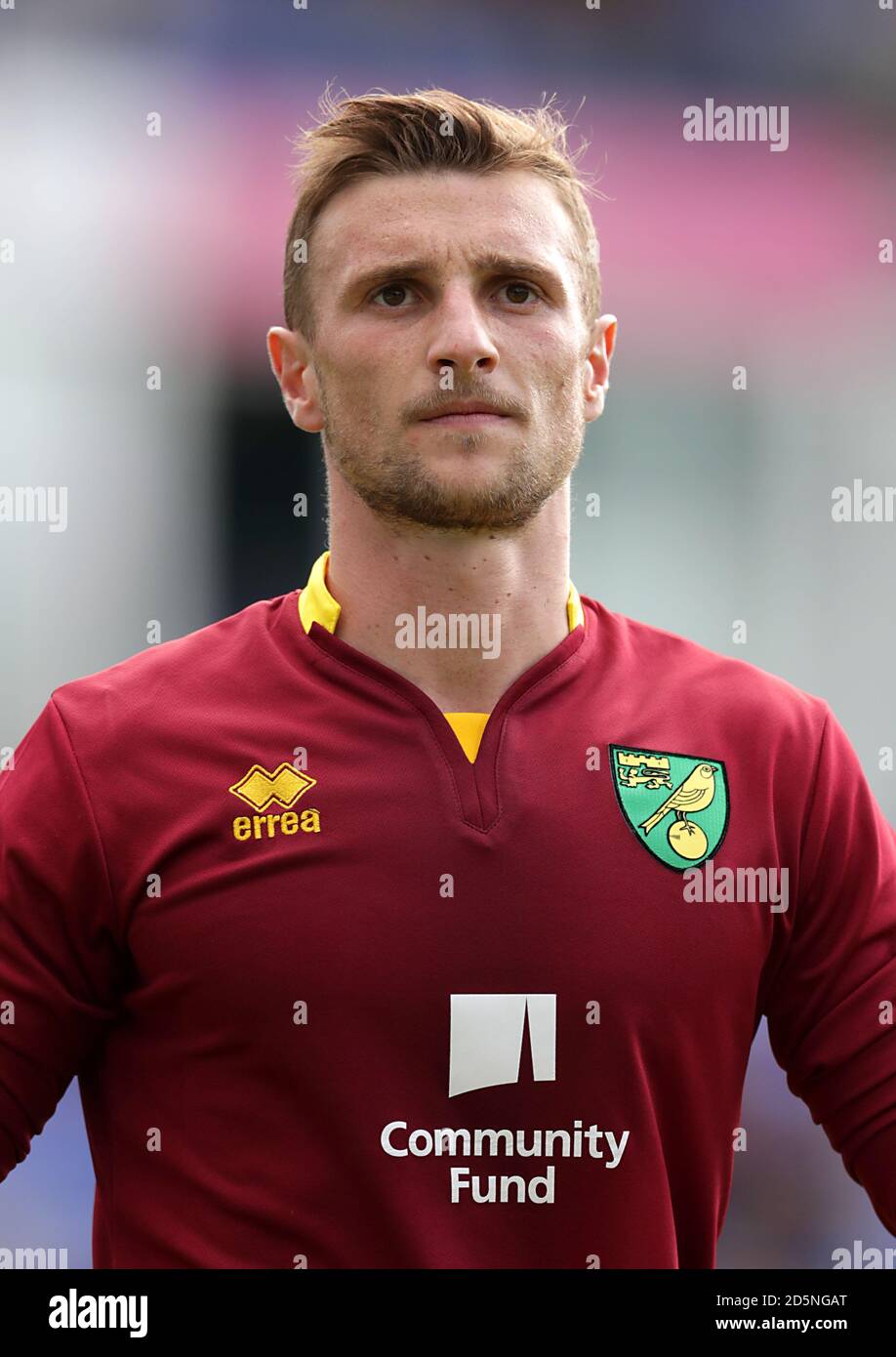 Norwich City goalkeeper Declan Rudd Stock Photo - Alamy
