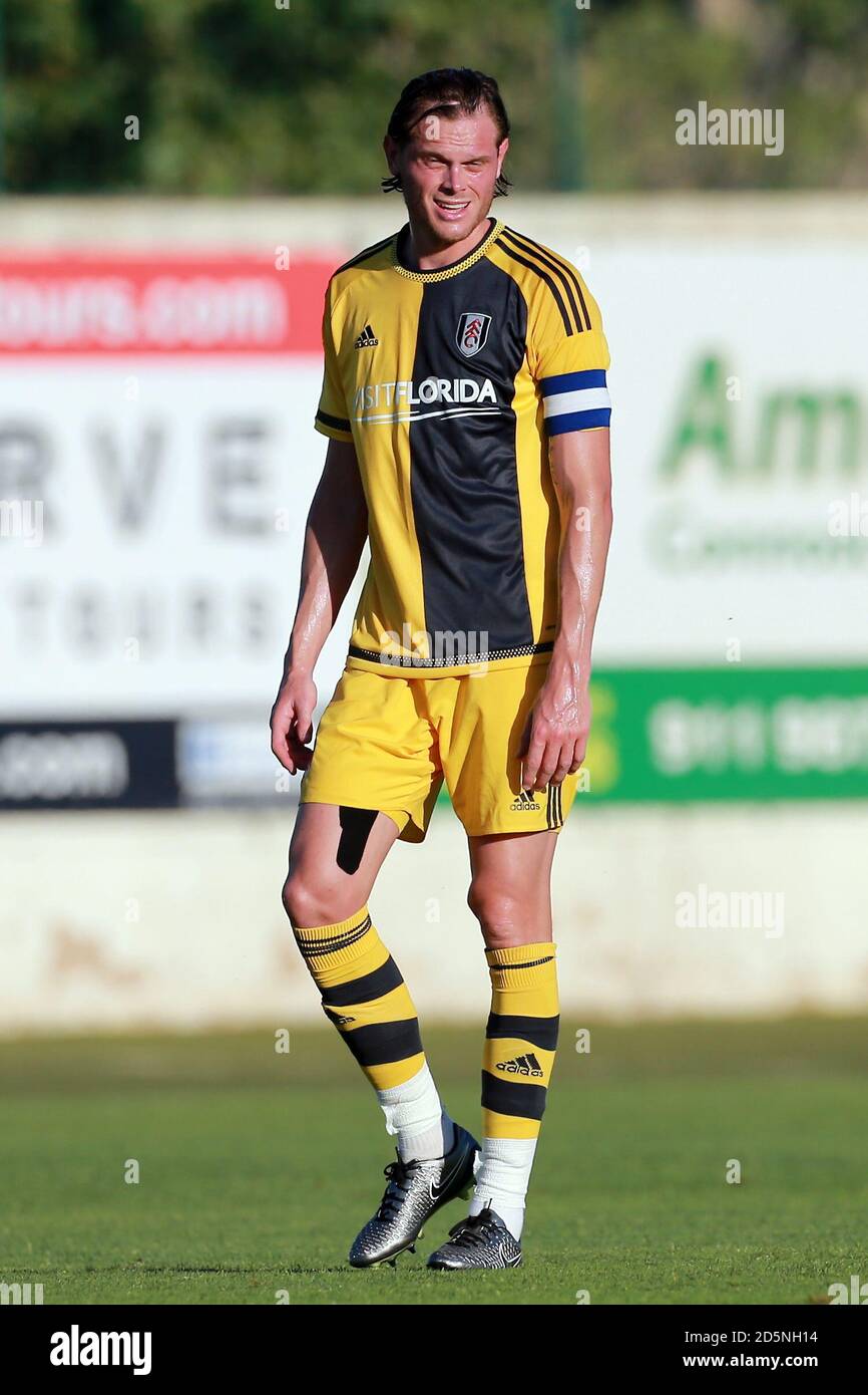 Fulham's Richard Stearman Stock Photo - Alamy