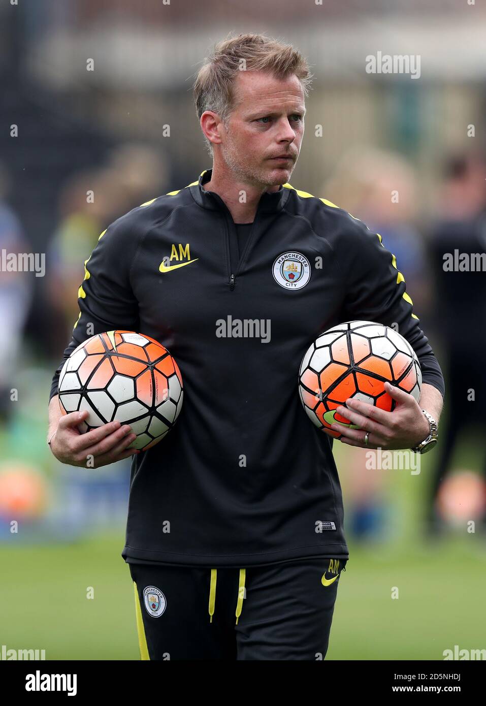 Manchester City's assistant coach Alan Mahon Stock Photo - Alamy