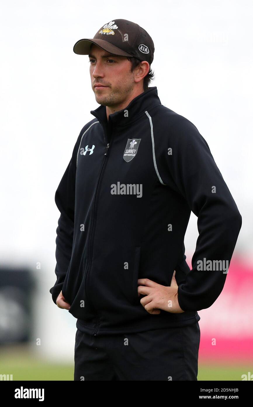 Surrey's Mark Footitt Stock Photo - Alamy