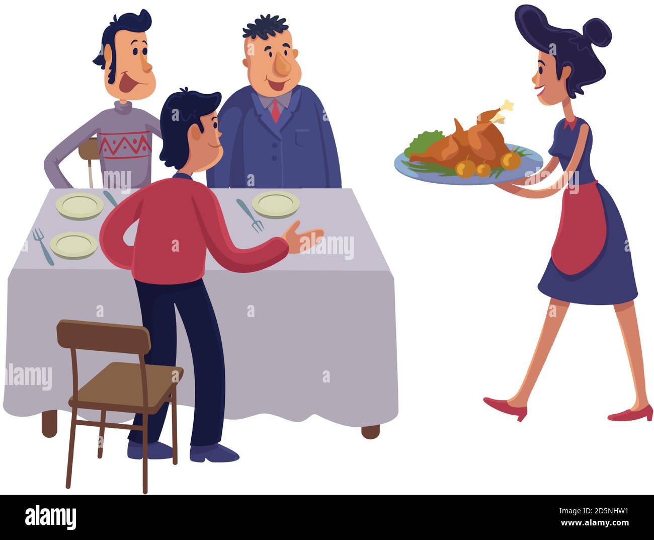 Meeting Table Cartoon High Resolution Stock Photography and Images - Alamy