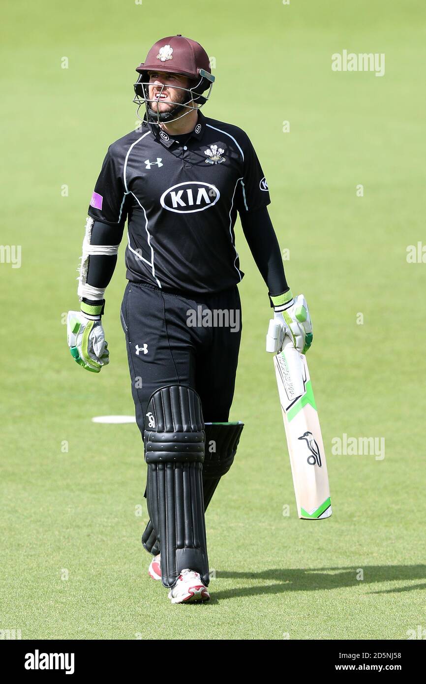 Surrey's Steven Davies Stock Photo - Alamy