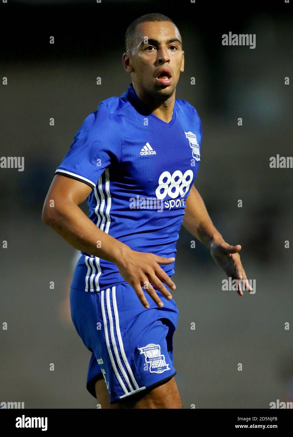 Birmingham City's James Vaughan Stock Photo - Alamy