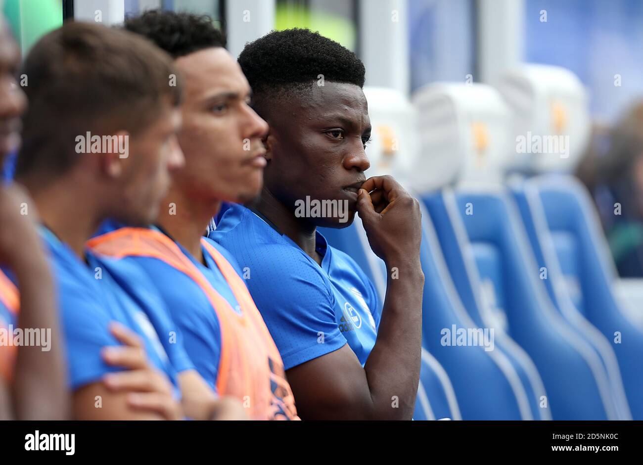 Birmingham City's Koby Arthur on the bench Stock Photo - Alamy