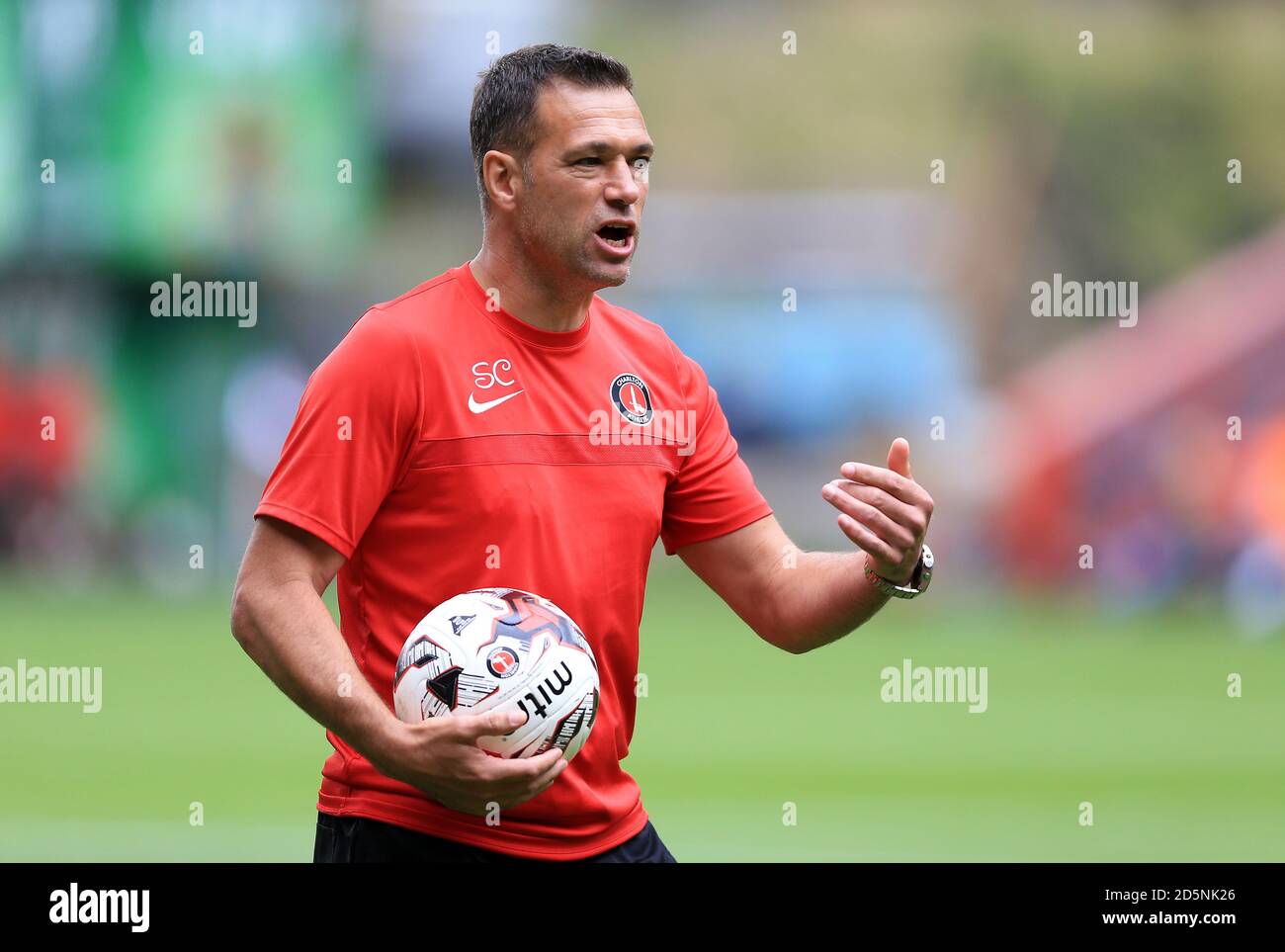 Charlton Athletic first-team coach Simon Clark Stock Photo - Alamy