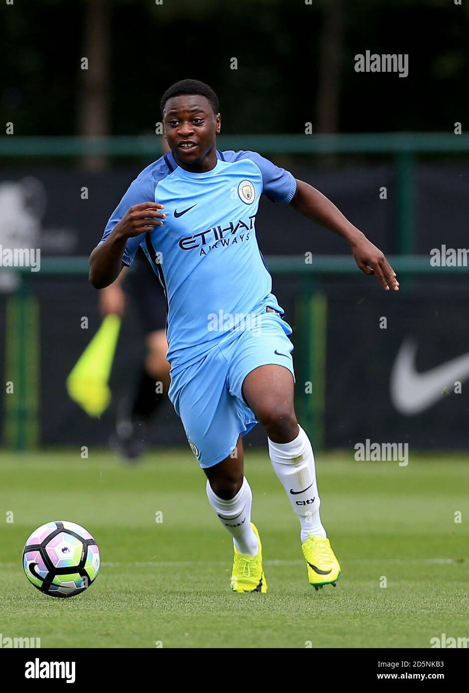 Aaron Nemane, Manchester City Stock Photo - Alamy