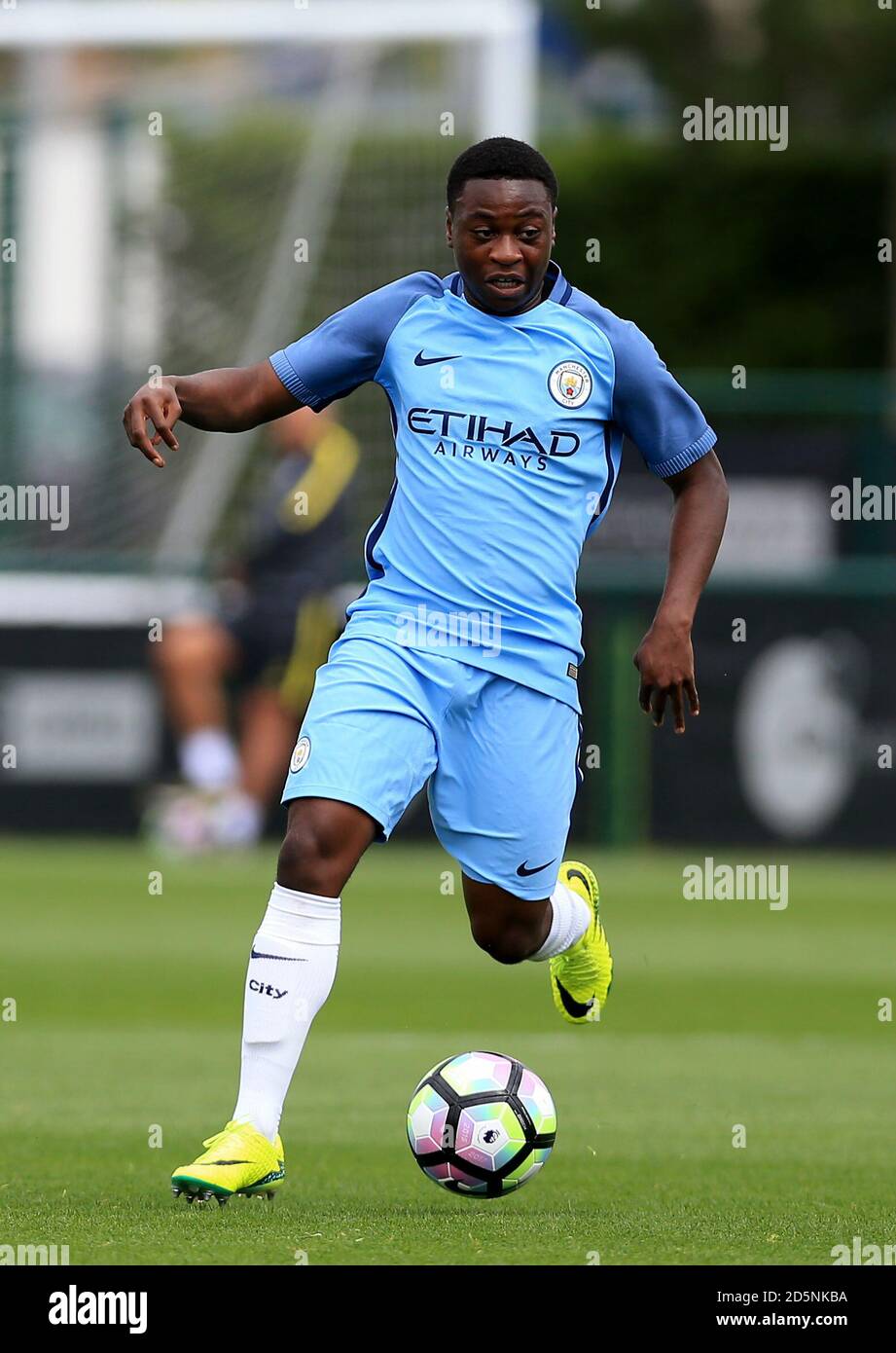 Aaron Nemane, Manchester City Stock Photo - Alamy