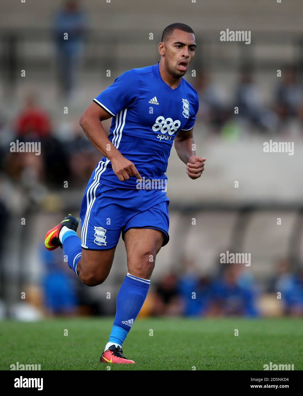 Birmingham City's James Vaughan Stock Photo - Alamy
