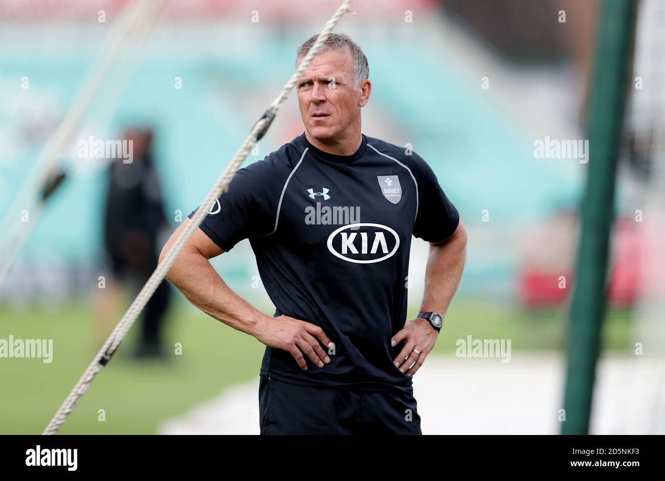 Surrey Coach Alec Stewart Stock Photo - Alamy