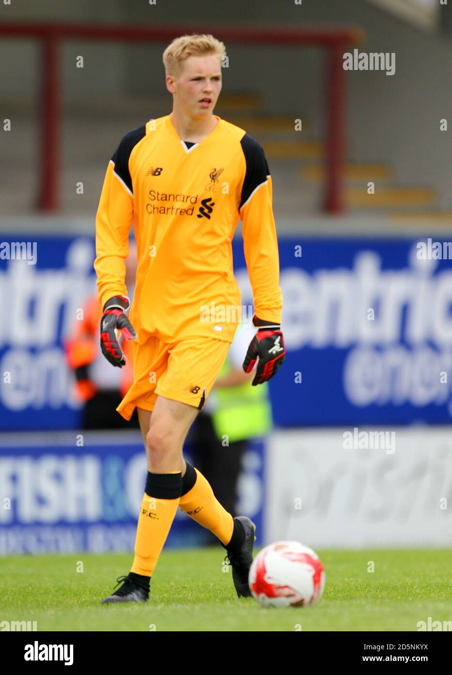 Liverpool XI Goalkeeper Kevin Kelleher Stock Photo - Alamy