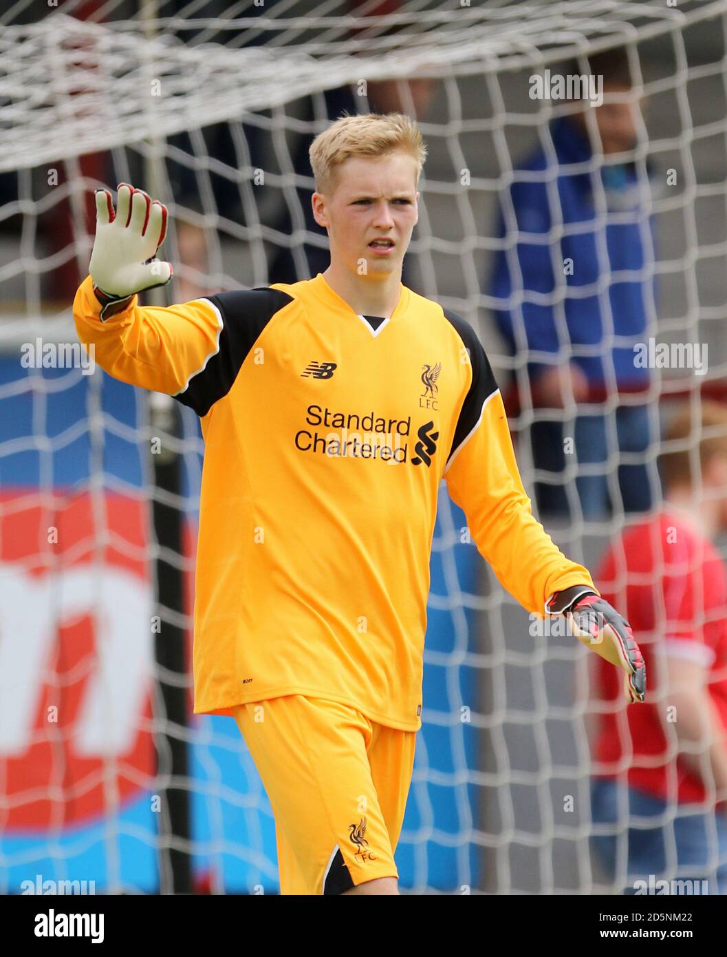 Liverpool XI Goalkeeper Kevin Kelleher Stock Photo - Alamy