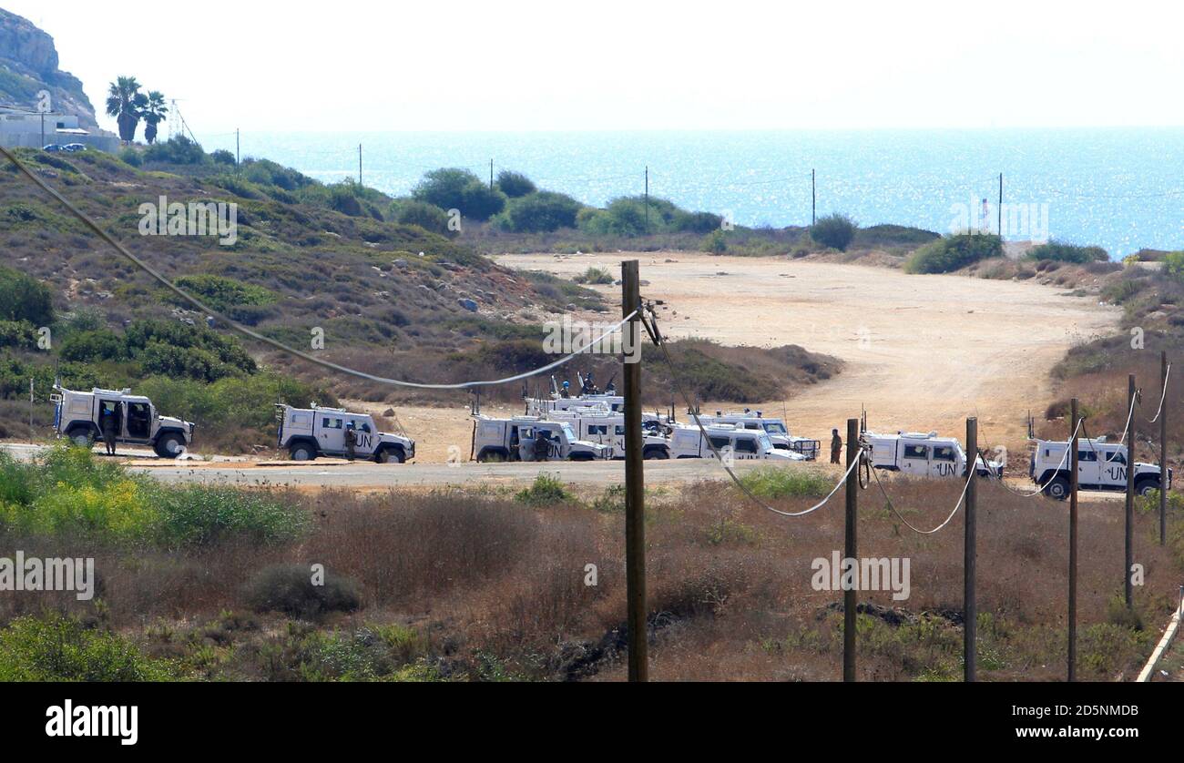 Unifil lebanese patrol hi-res stock photography and images - Alamy