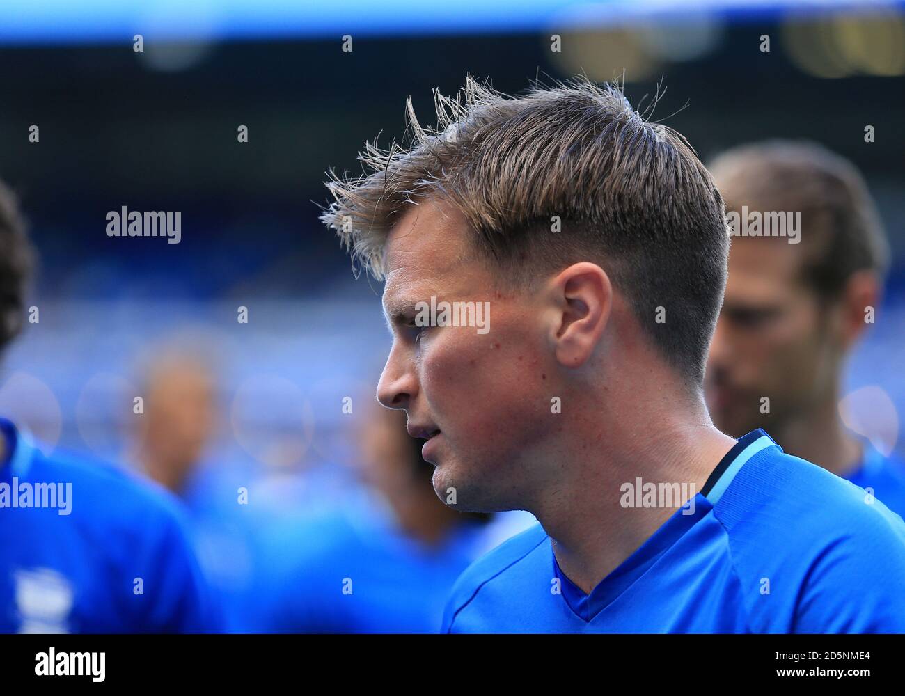 Birmingham City's Stephen Gleeson pictured during the warm up Stock ...