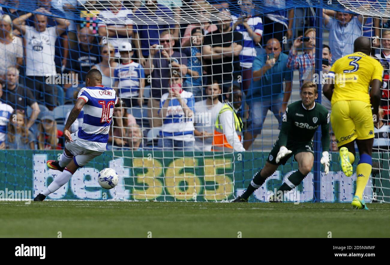 Football soccer qpr full length goal hi-res stock photography and ...