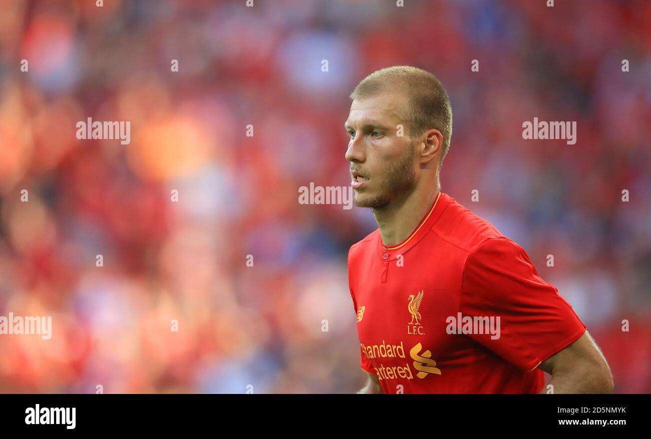 Ragnar Klavan, Liverpool Stock Photo - Alamy