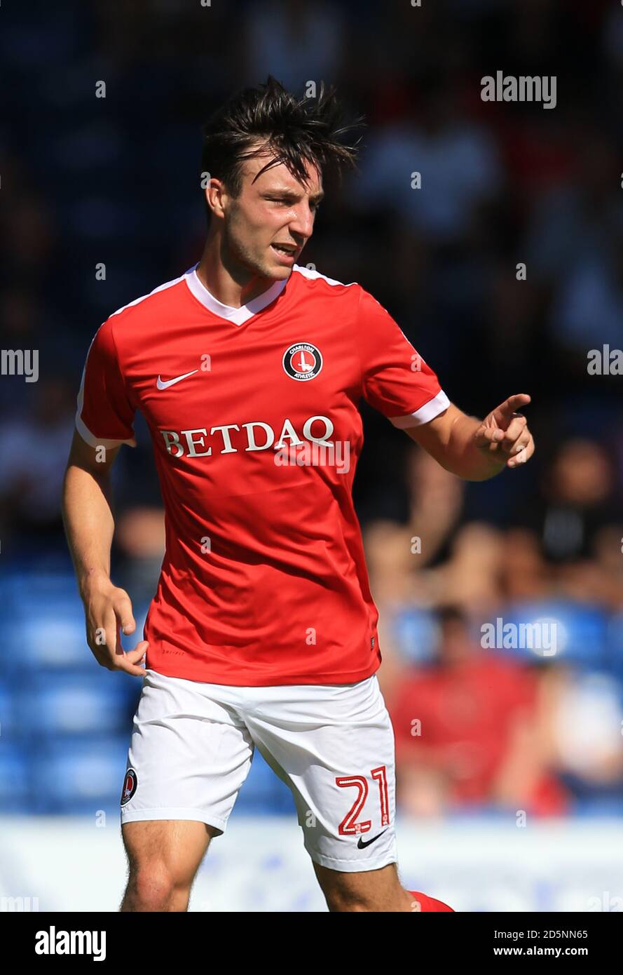 Morgan Fox, Charlton Athletic Stock Photo - Alamy