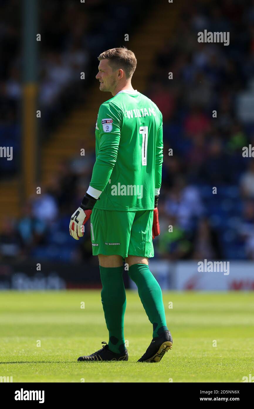 Bury goalkeeper Ben Williams Stock Photo - Alamy