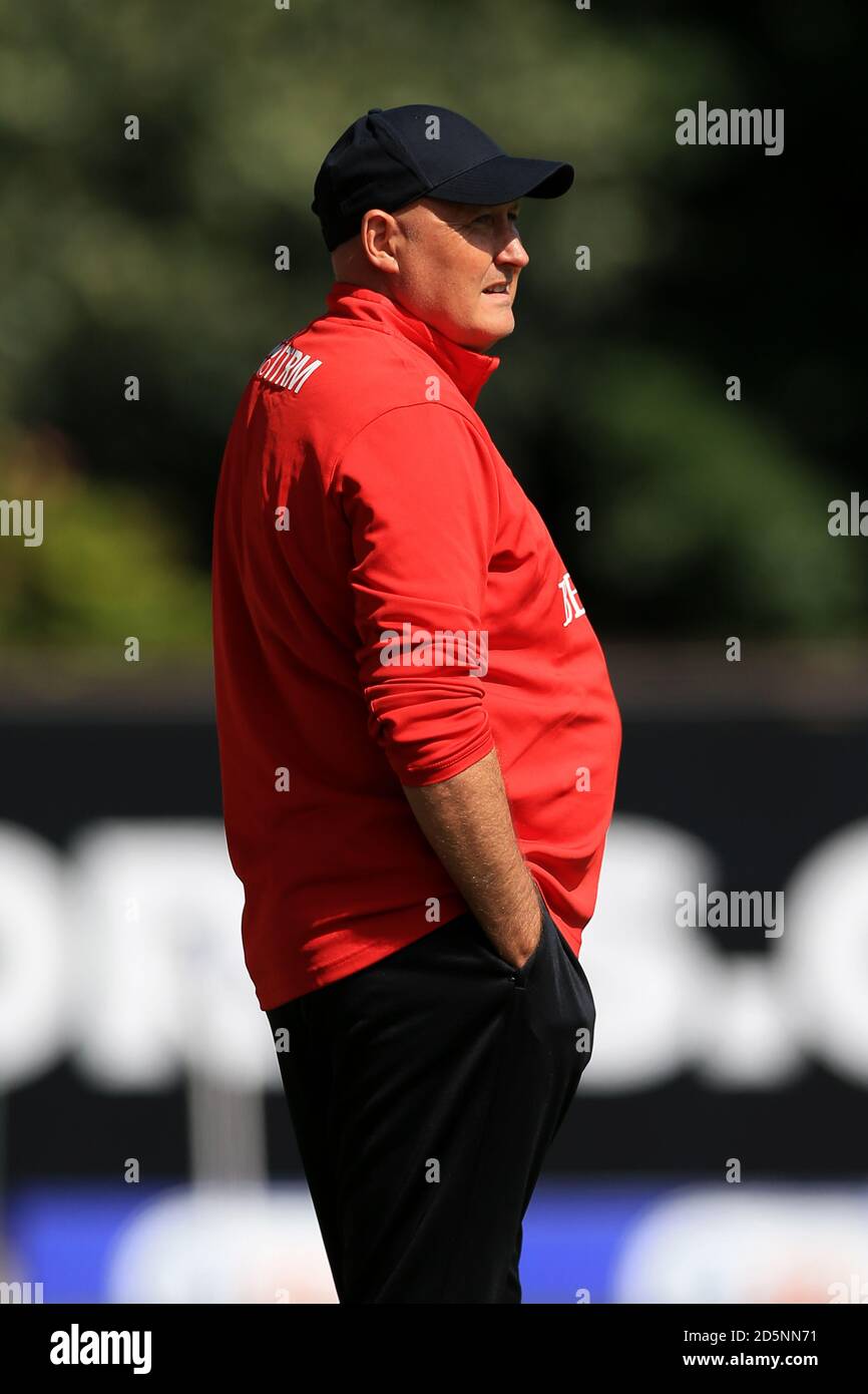 Charlton Athletic manager Russell Slade Stock Photo - Alamy