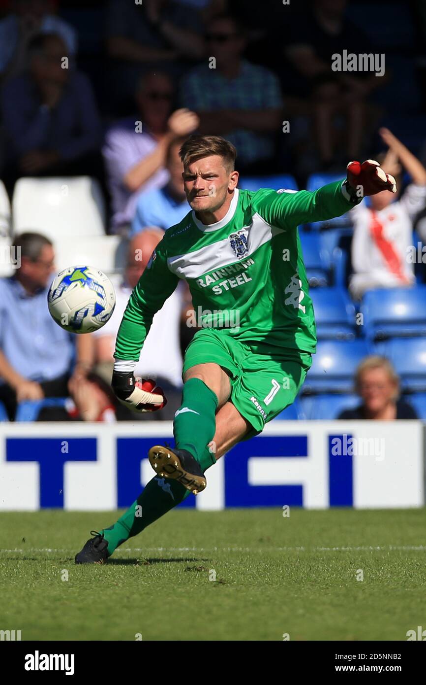 Bury goalkeeper Ben Williams Stock Photo - Alamy