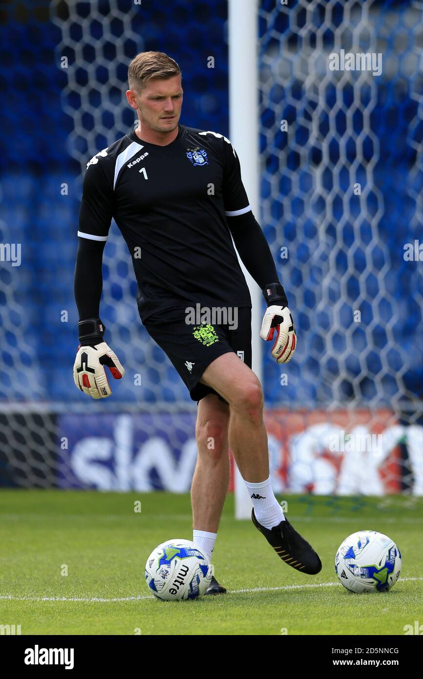 Bury goalkeeper Ben Williams Stock Photo - Alamy