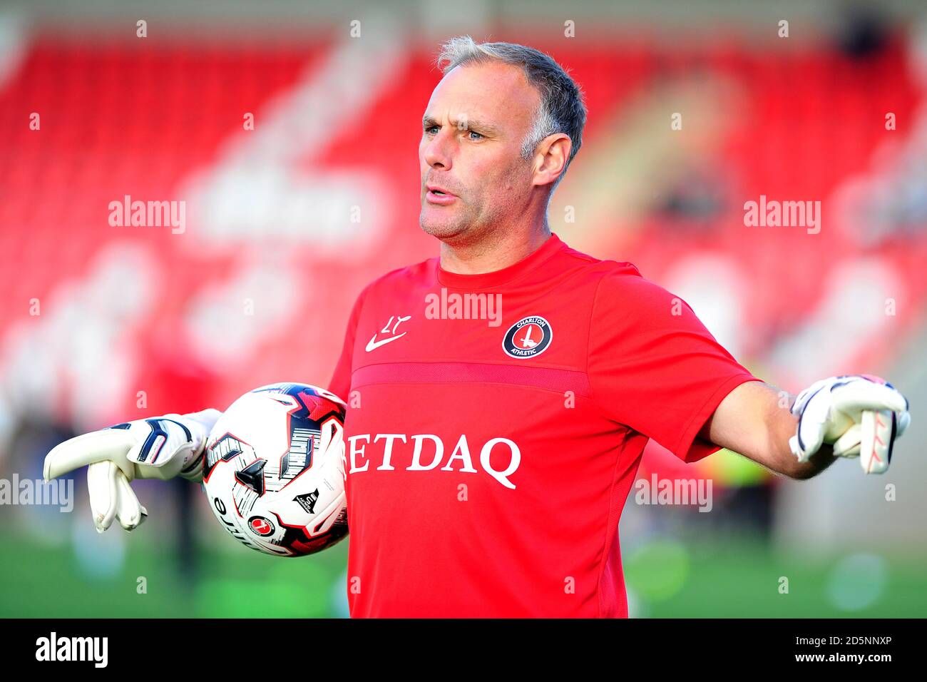 Charlton Athletic Goalkeeper Coach Lee Turner Stock Photo - Alamy