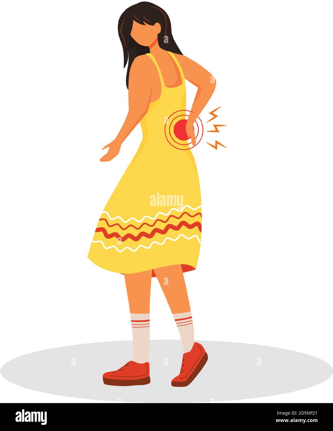 Lower back pain animation hi-res stock photography and images - Alamy