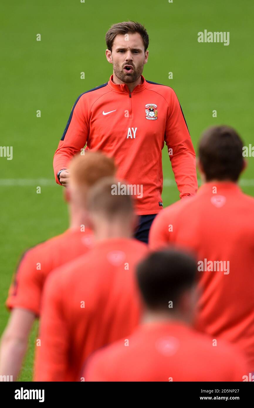 Andy Young, Coventry City sports scientist Stock Photo - Alamy