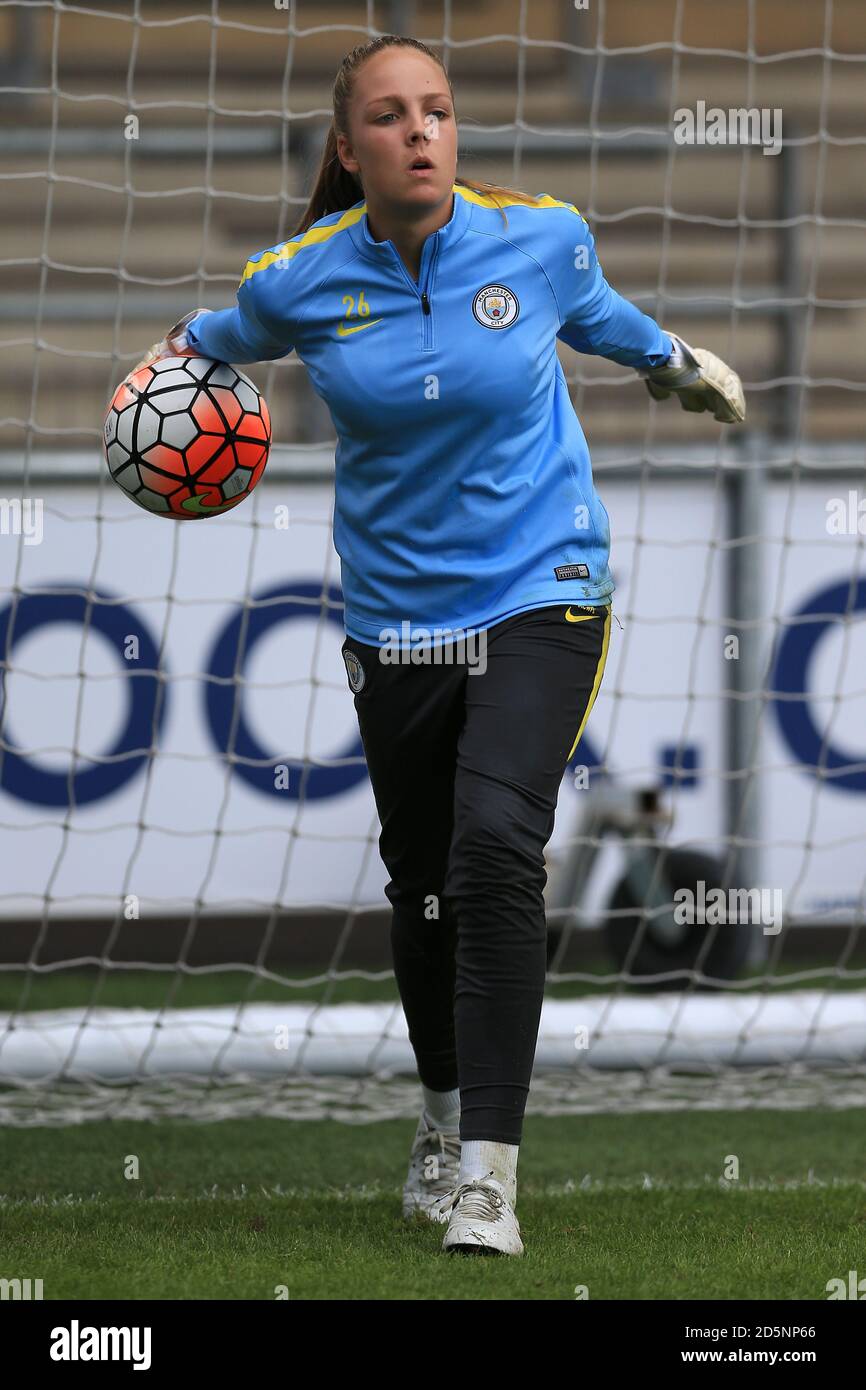 Manchester City goalkeeper Georgia Stanway Stock Photo - Alamy