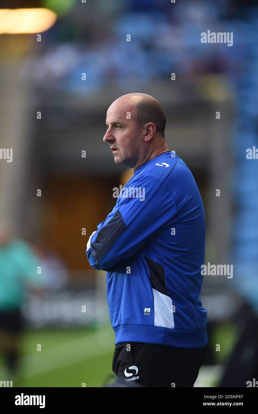 Portsmouth manager Paul Cook Stock Photo - Alamy