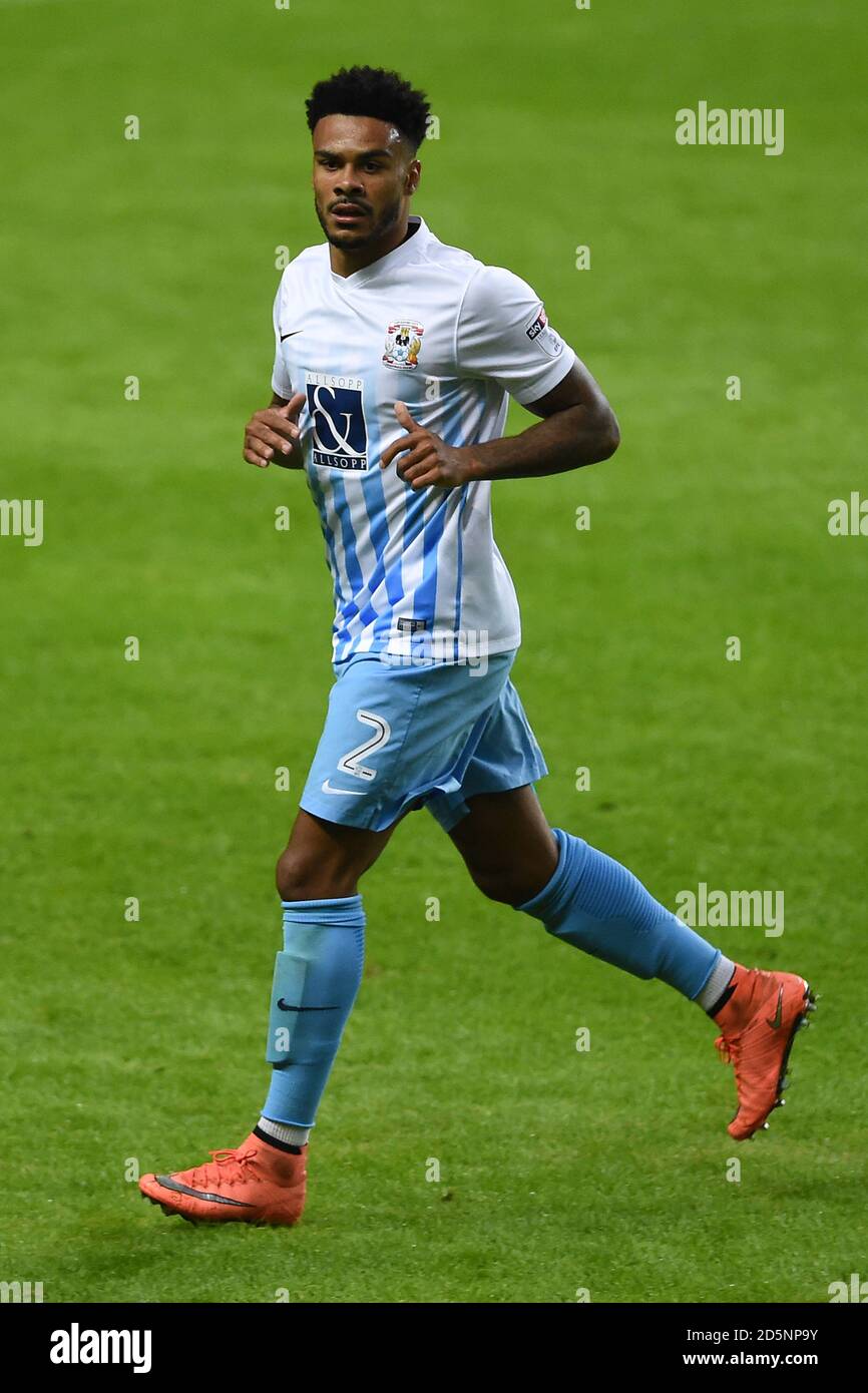 Coventry City's Jordan Willis Stock Photo - Alamy