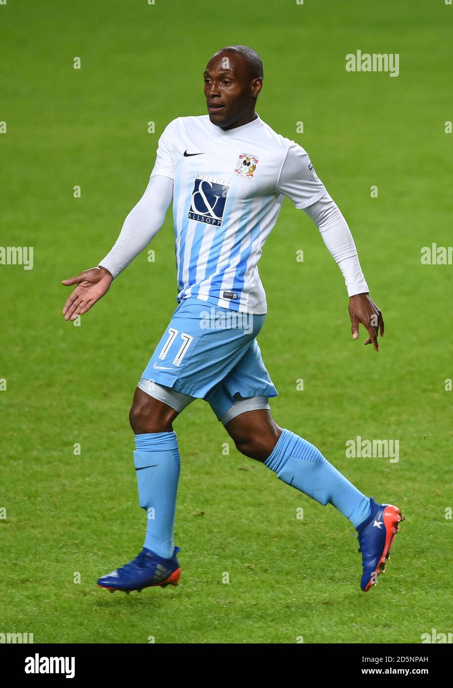 Coventry City's Kyel Reid Stock Photo - Alamy