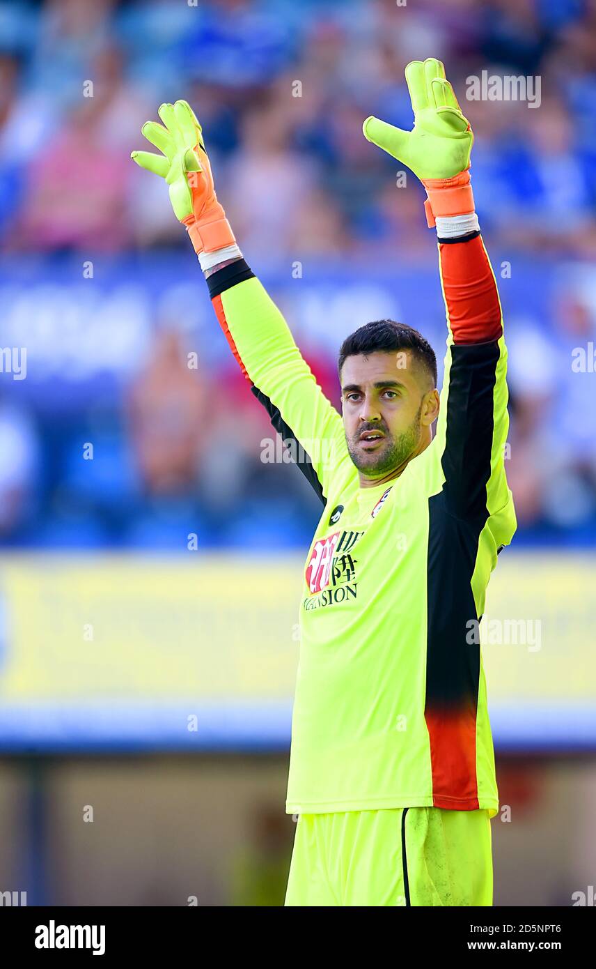 AFC Bournemouth goalkeeper Adam Federici Stock Photo - Alamy
