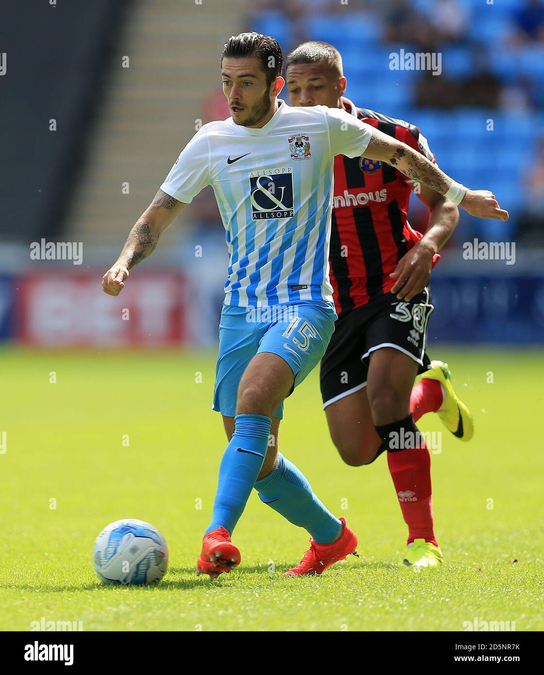 Coventry City's Lewis Page Stock Photo - Alamy