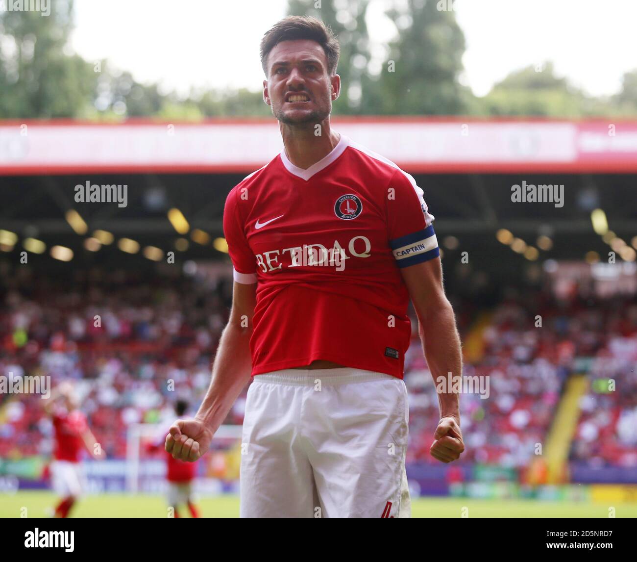 Charlton Athletic's Johnnie Jackson celebrates after scoring their ...