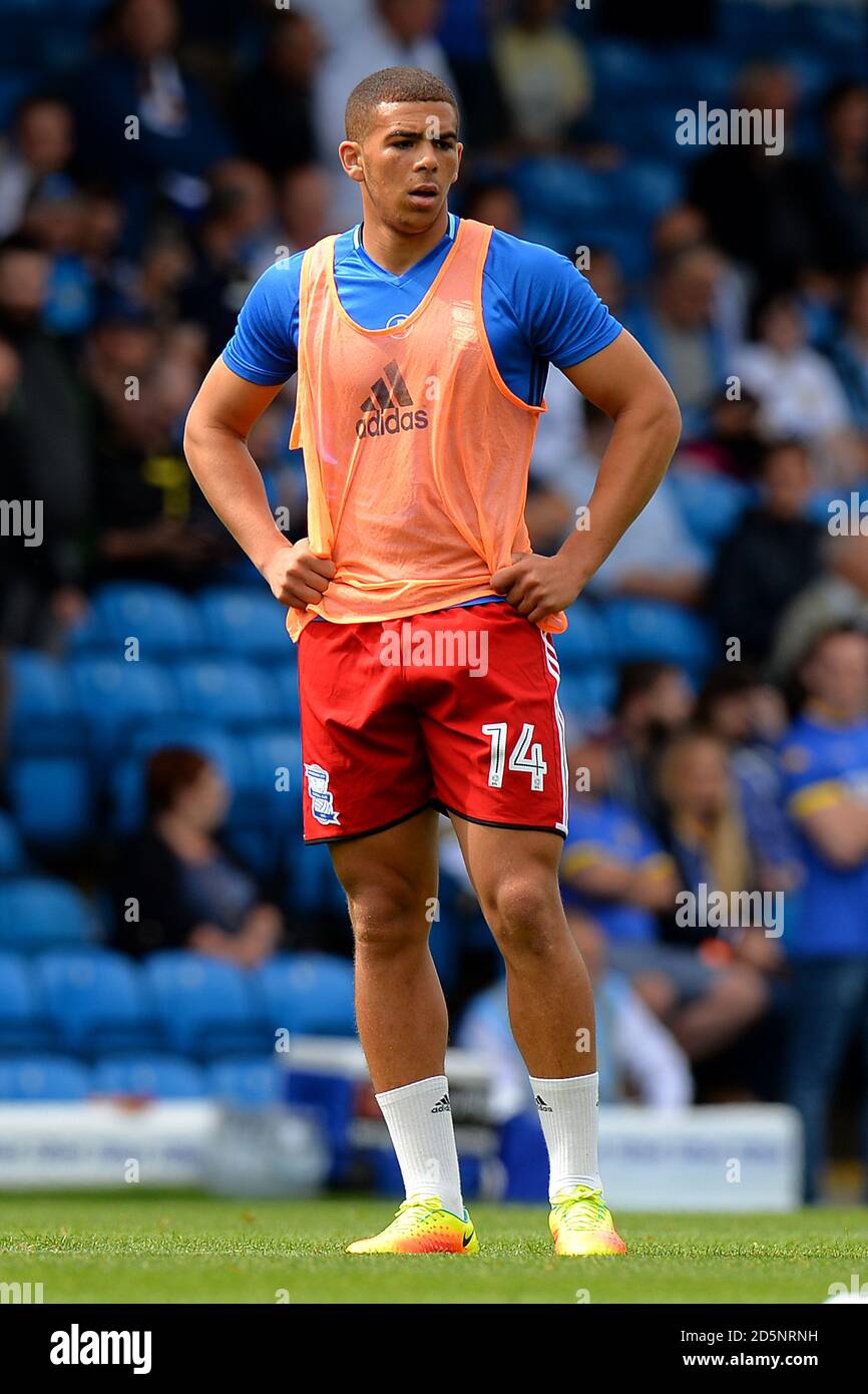 Birmingham City's Che Adams during the warm up Stock Photo - Alamy