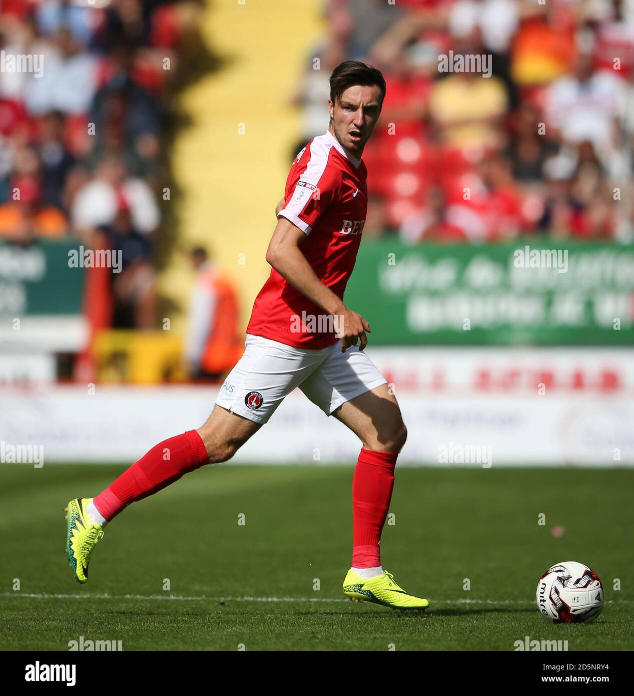 Football charlton athletics morgan fox full length hi-res stock ...