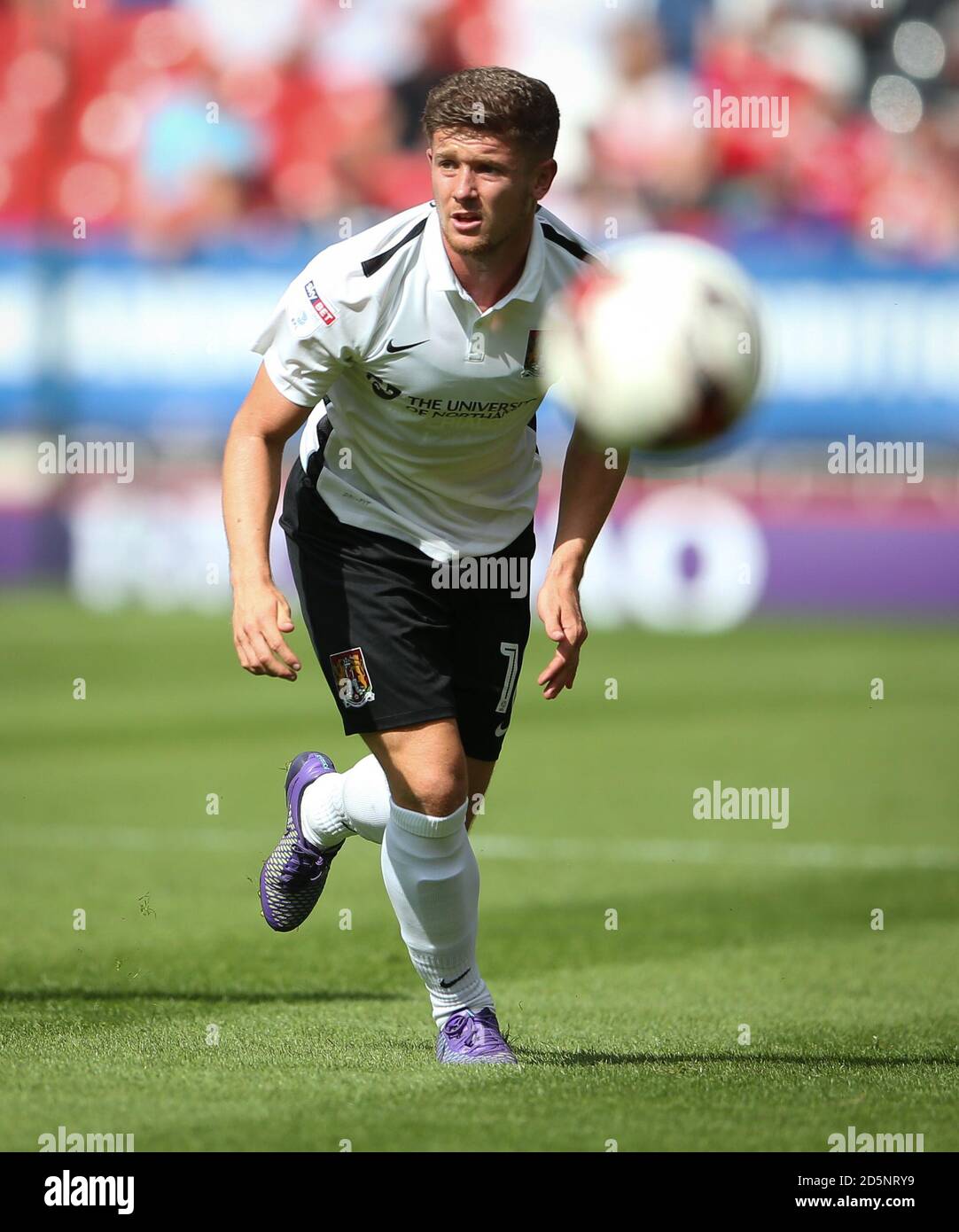 Northampton Town's Aaron Phillips Stock Photo - Alamy