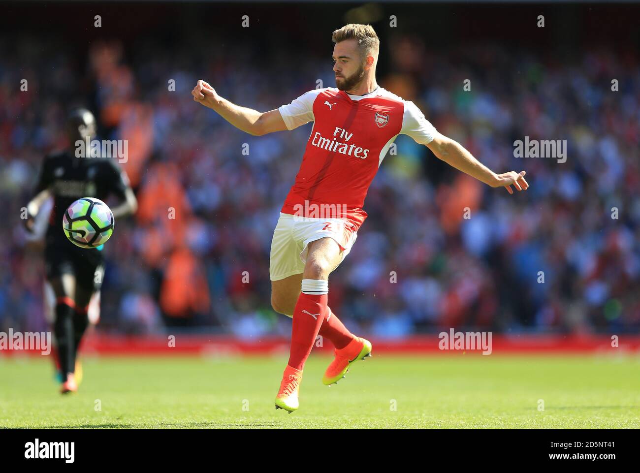 Arsenal's Calum Chambers Stock Photo - Alamy