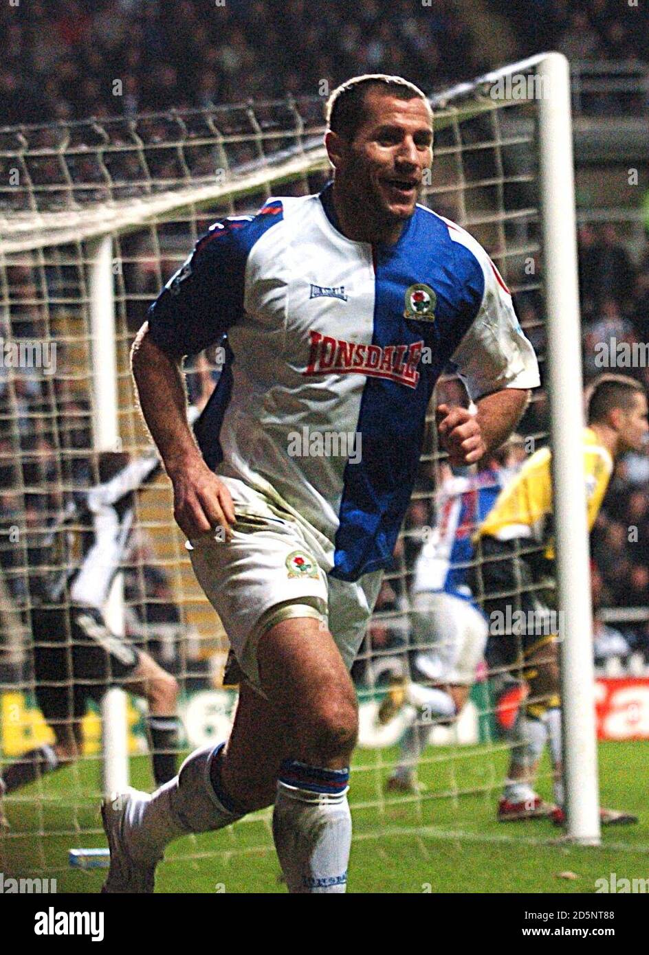 Blackburn Rovers' Shefki Kuqi celebrates his goal Stock Photo - Alamy