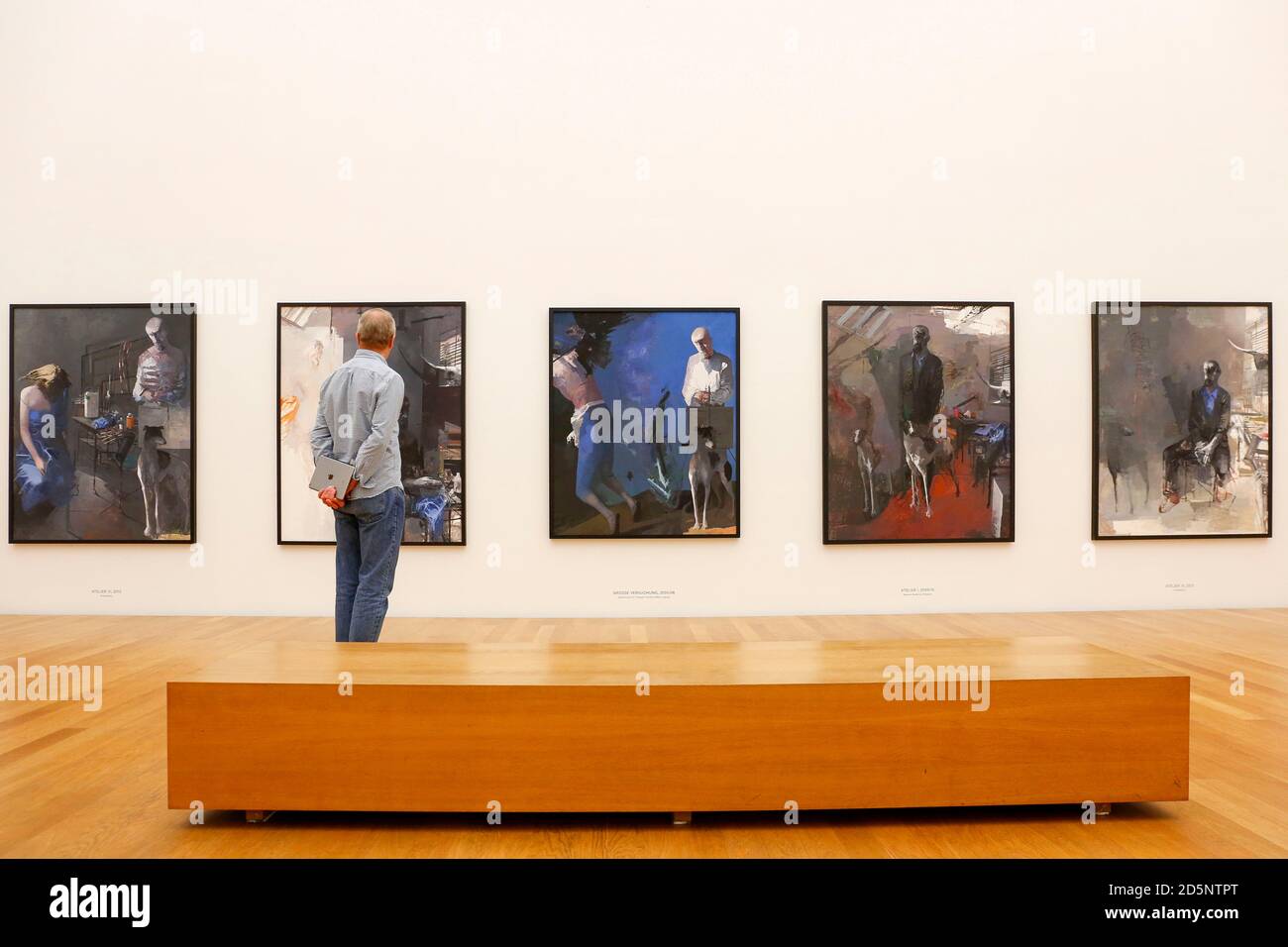 Impressionen der Ausstellung "Arno Rink - ICH MALE! / I DO PAINT ...