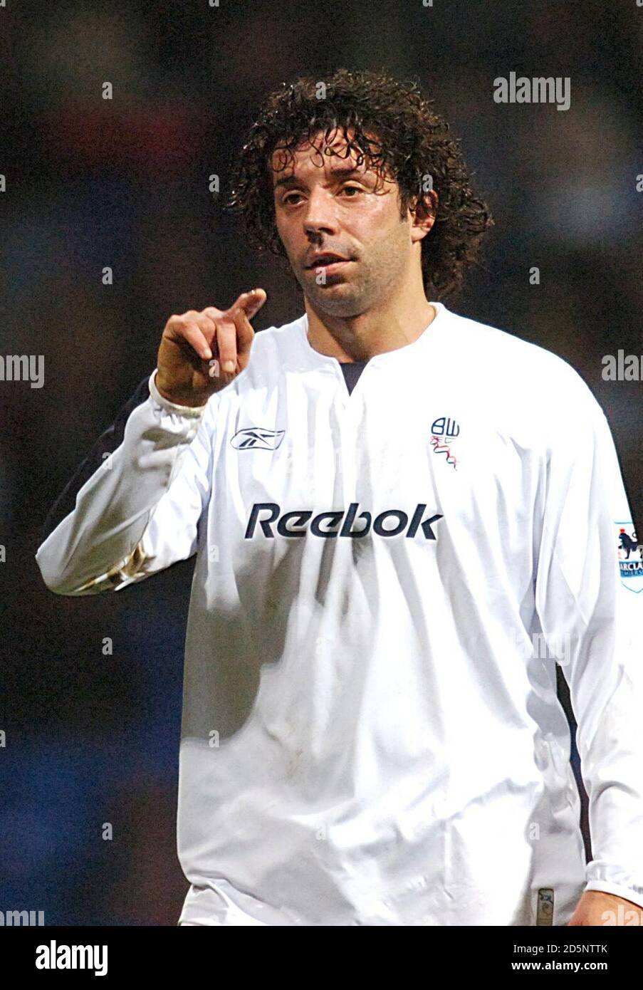 Bolton Wanderer's Ivan Campo Stock Photo - Alamy