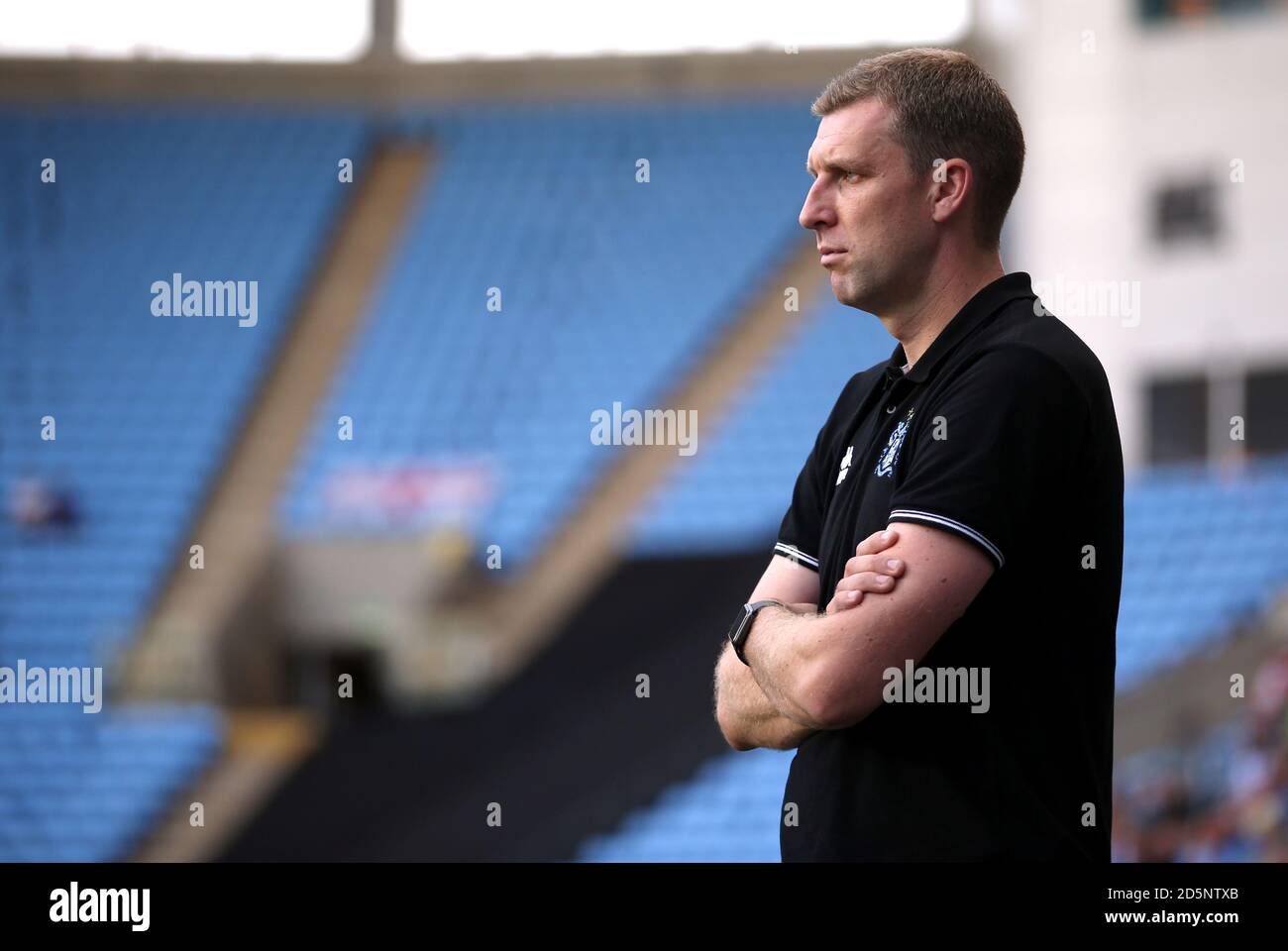 Bury assistant manager Ben Futcher Stock Photo - Alamy