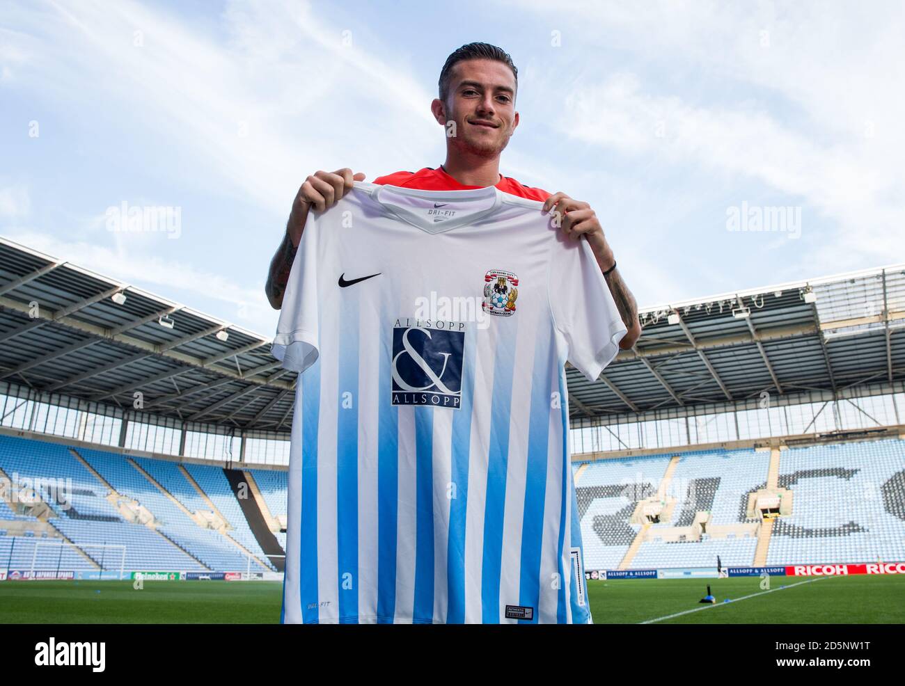 Coventry City new signing Lewis Page Stock Photo - Alamy