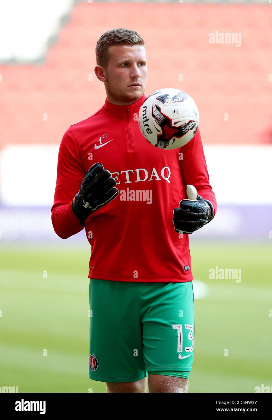 Dillon Phillips, Charlton Athletic goalkeeper Stock Photo - Alamy