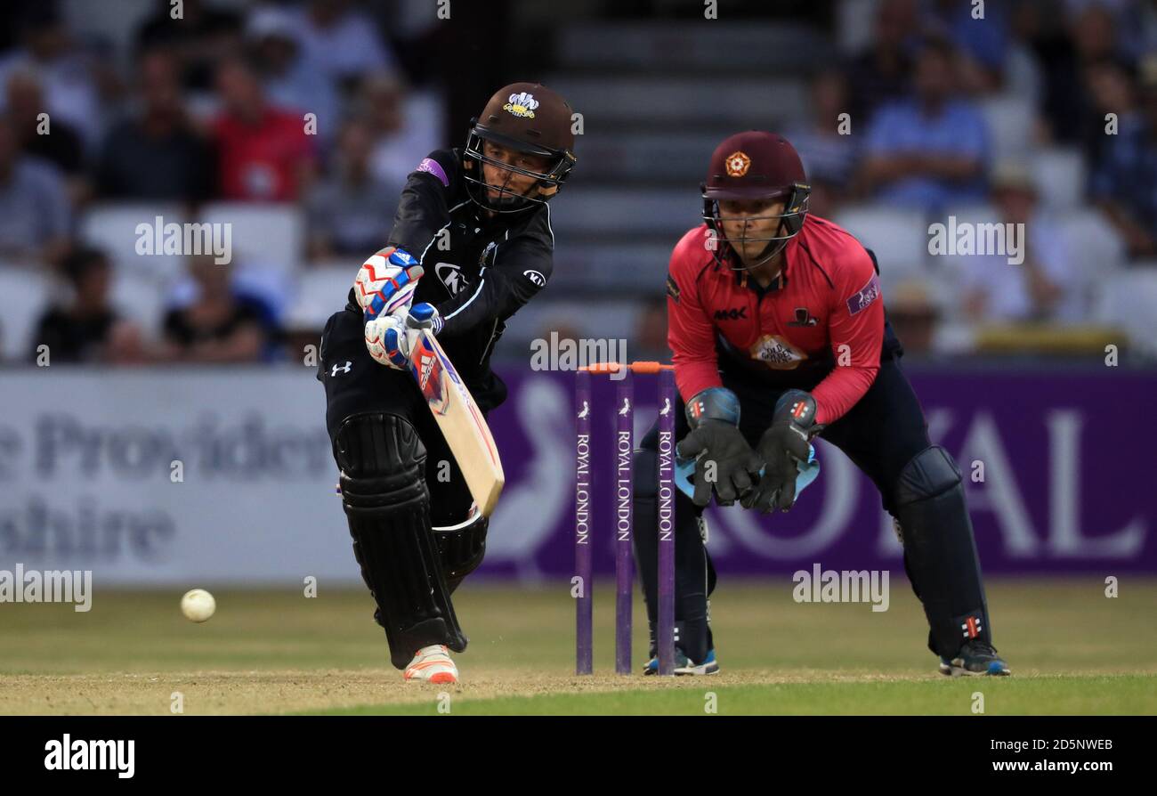 Surrey's Sam Curran on his way to a score of 26 Stock Photo - Alamy