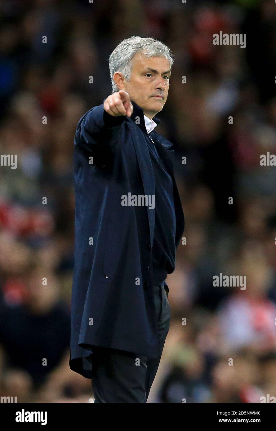 Manchester United manager Jose Mourinho Stock Photo - Alamy