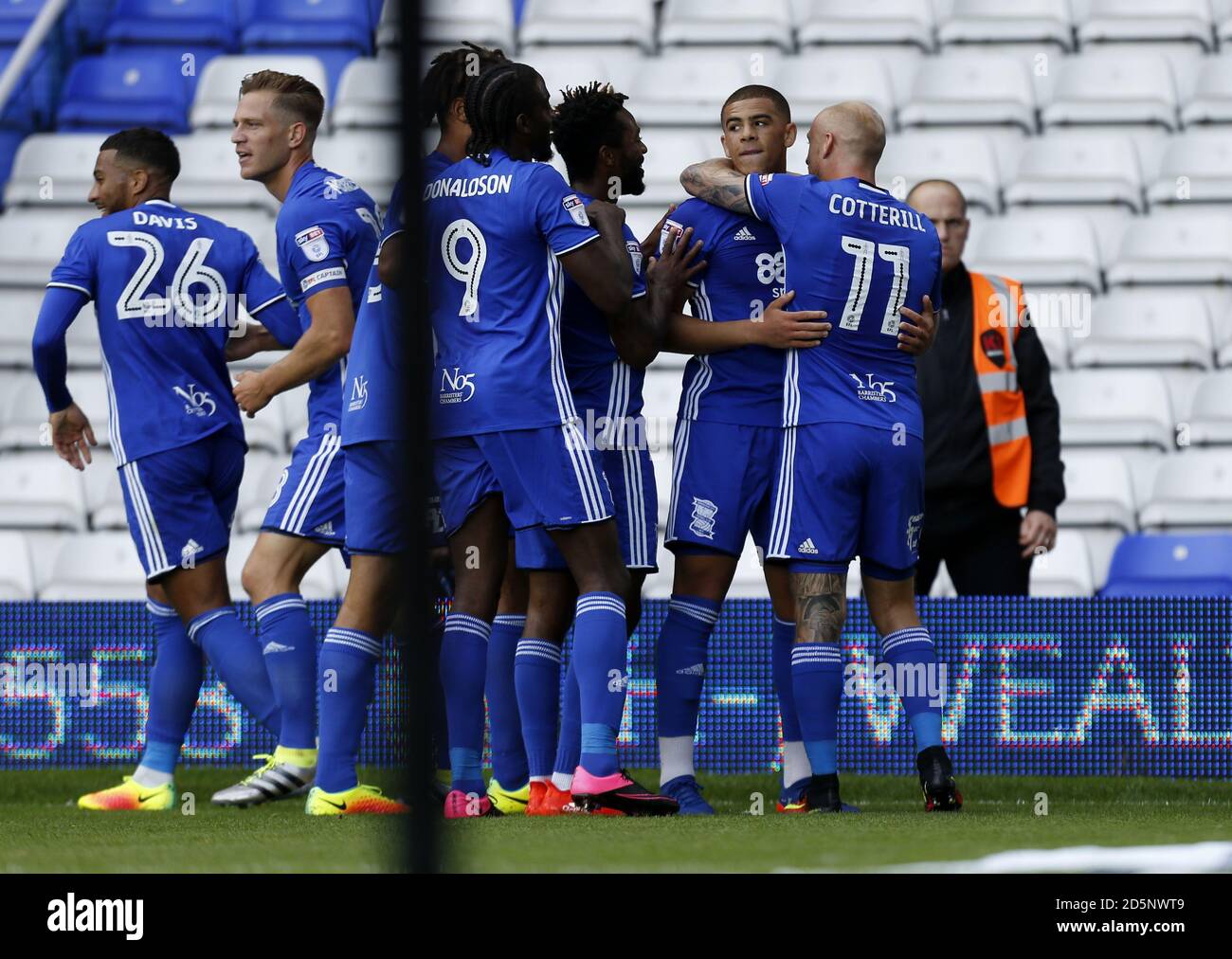 Birmingham City's Che Adams celebrates scoring their first goal Stock ...