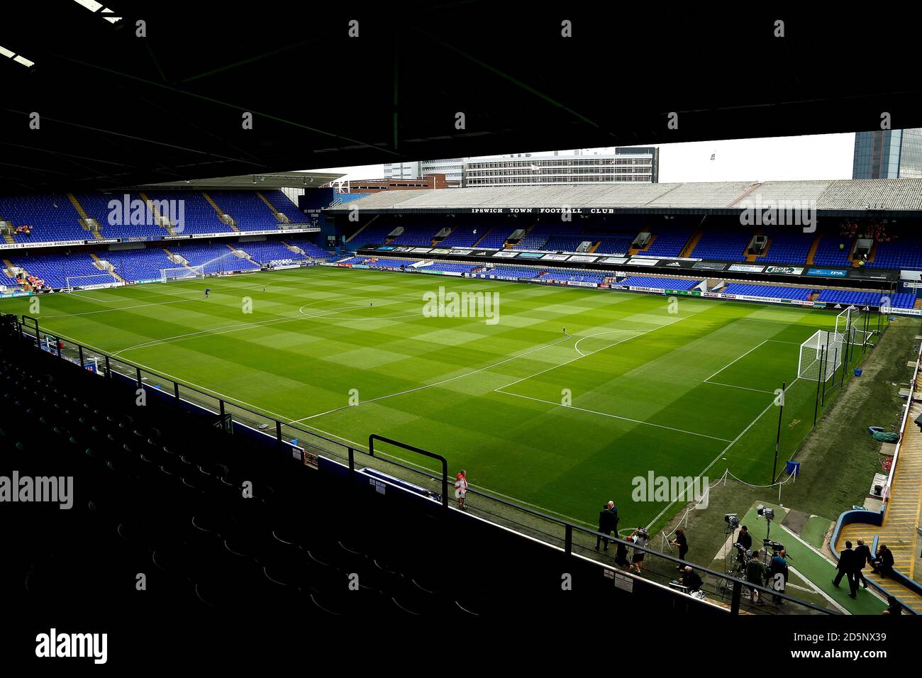 General view of Portman Road before the game Stock Photo - Alamy