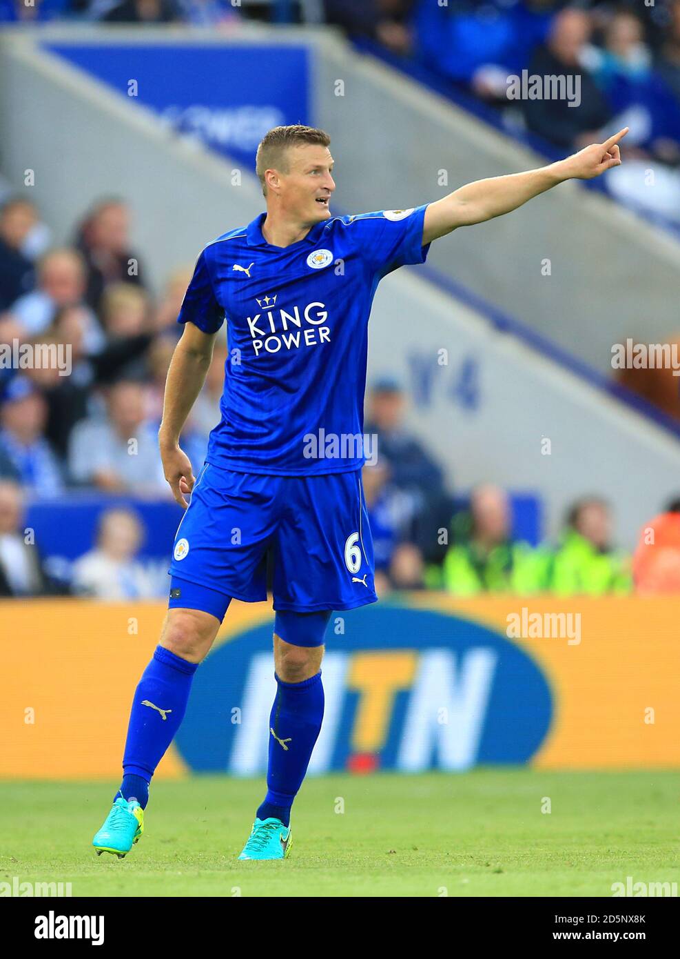 Robert Huth, Leicester City Stock Photo - Alamy