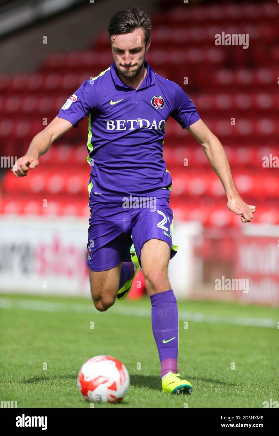 Morgan Fox, Charlton Athletic Stock Photo - Alamy